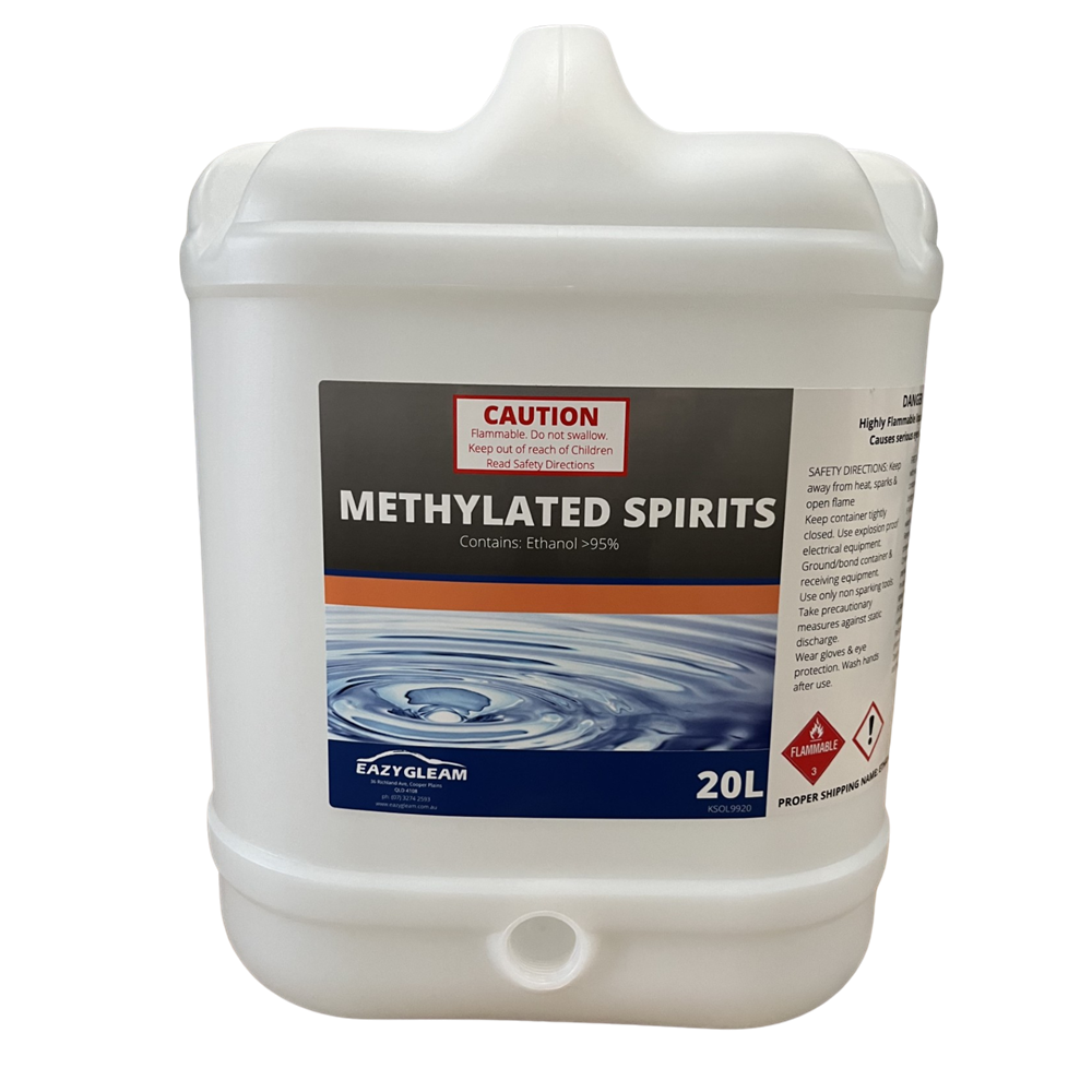 Methylated Spirits 20L | Eazy-Gleam