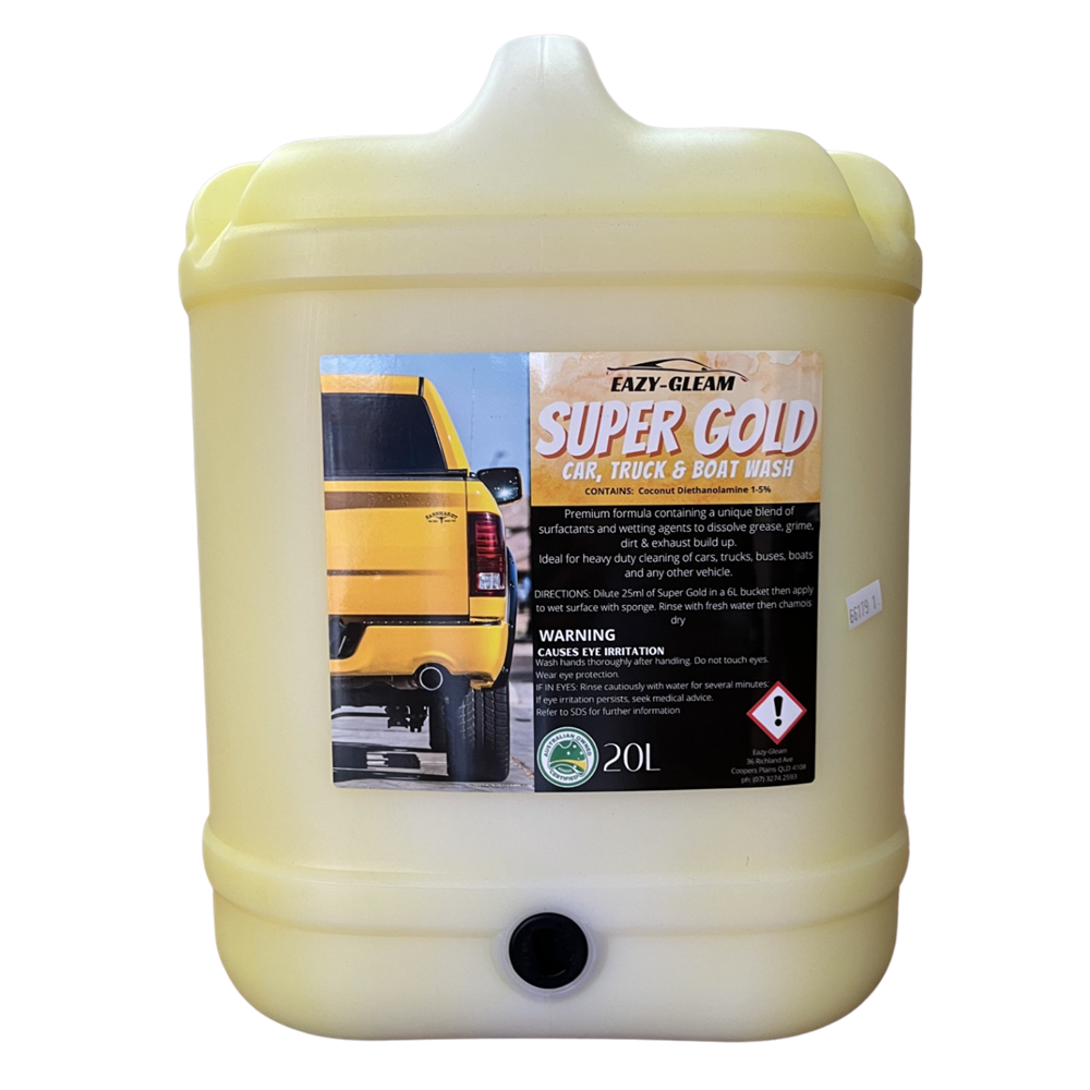 Super Gold Wash & Wax 20L | Eazy-Gleam