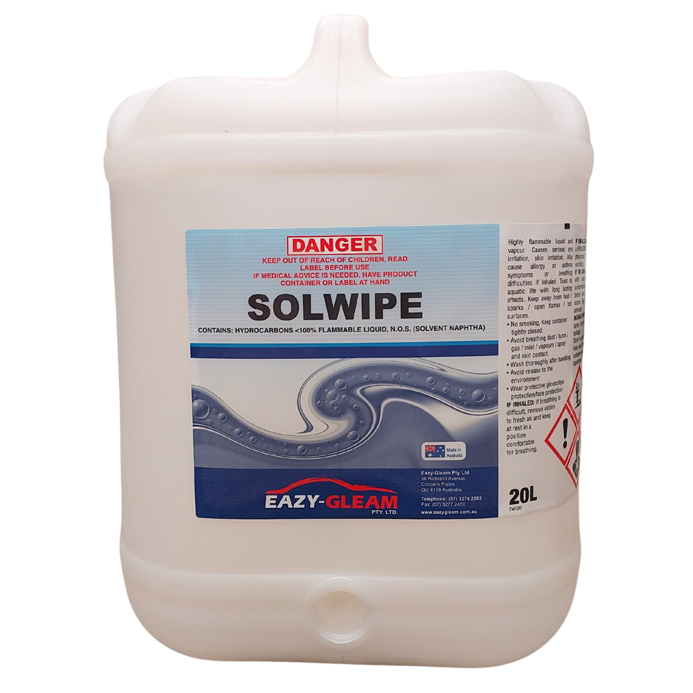 Solwipe Tar/Grease Remover 20L | Eazy-Gleam