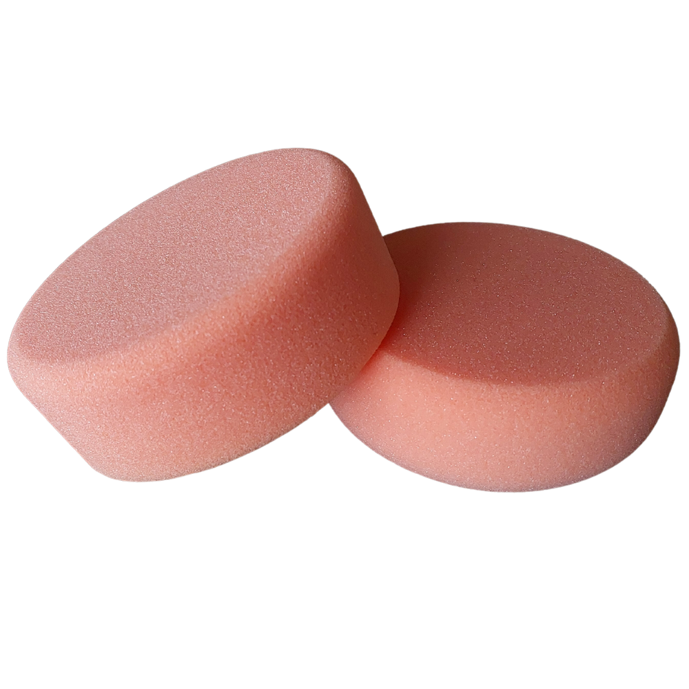 6" Orange Foam Pad - Velcro | Eazy-Gleam