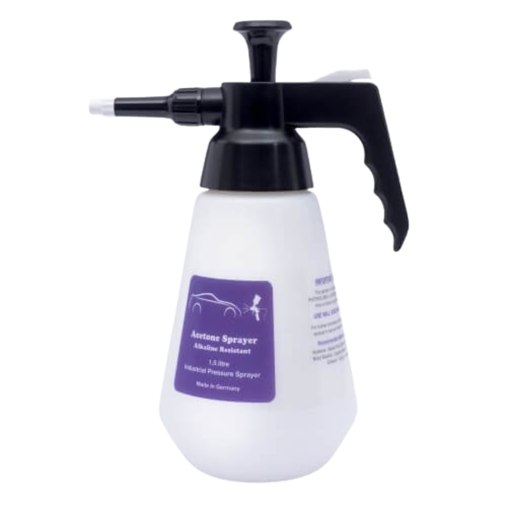 Klager 1.0L Alkaline Resistant Industrial Sprayer (Black with blue top ...