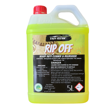 Rip Off HD Cleaner & Degreaser 5L – Eazy Gleam