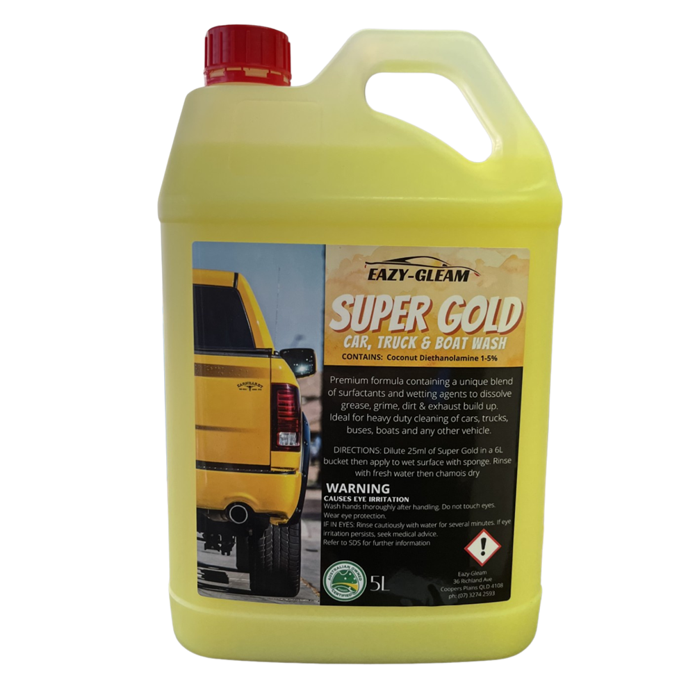 Super Gold Wash & Wax 5L | Eazy-Gleam